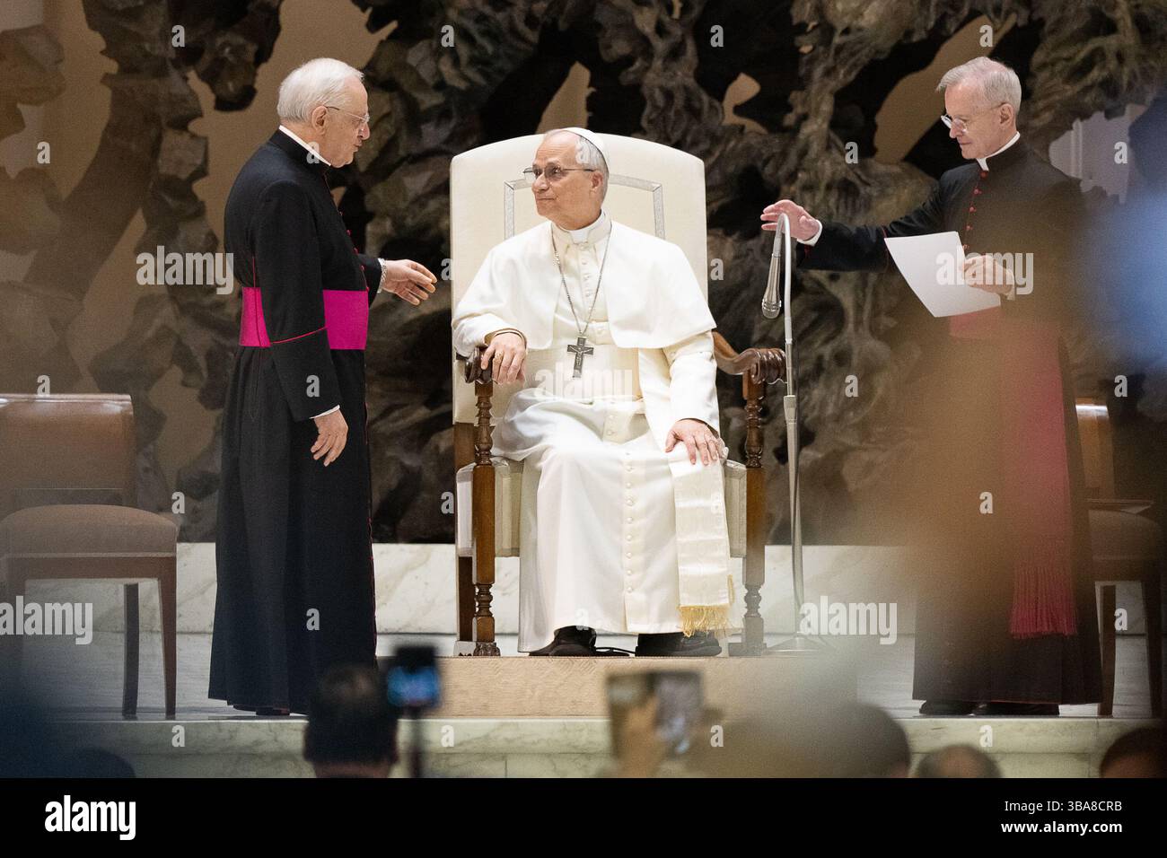Vatican. 12th May 2025, Vatican City, Rome, Italy; Pope Leo XIV Holds ...