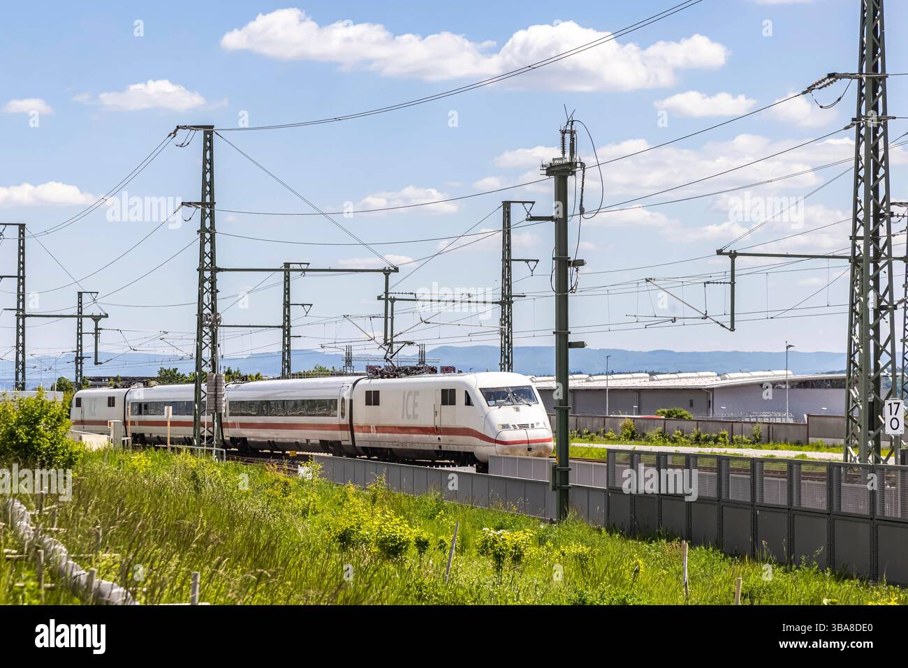 Erster Messzug unterwegs auf der Neubaustrecke zwischen Flughafen ...