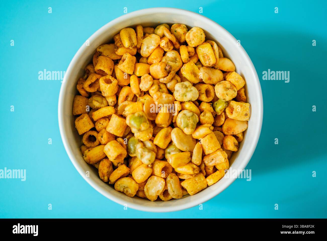 London UK, May 12 2025, Bowl of Tasty Natural Crunchy Sweet Chilli ...