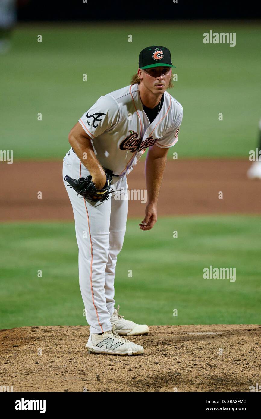 Columbus Clingstones pitcher Jake McSteen (26) during an MiLB Southern ...