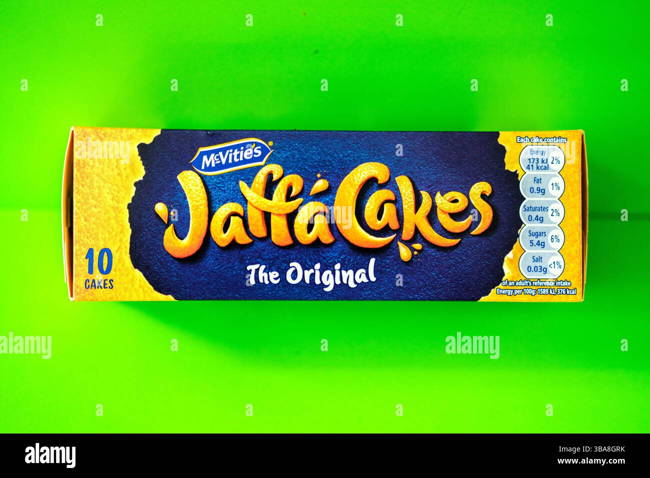 London UK, May 12 2025, Packet Of Authentic Classic Jaffa Cake Biscuits ...