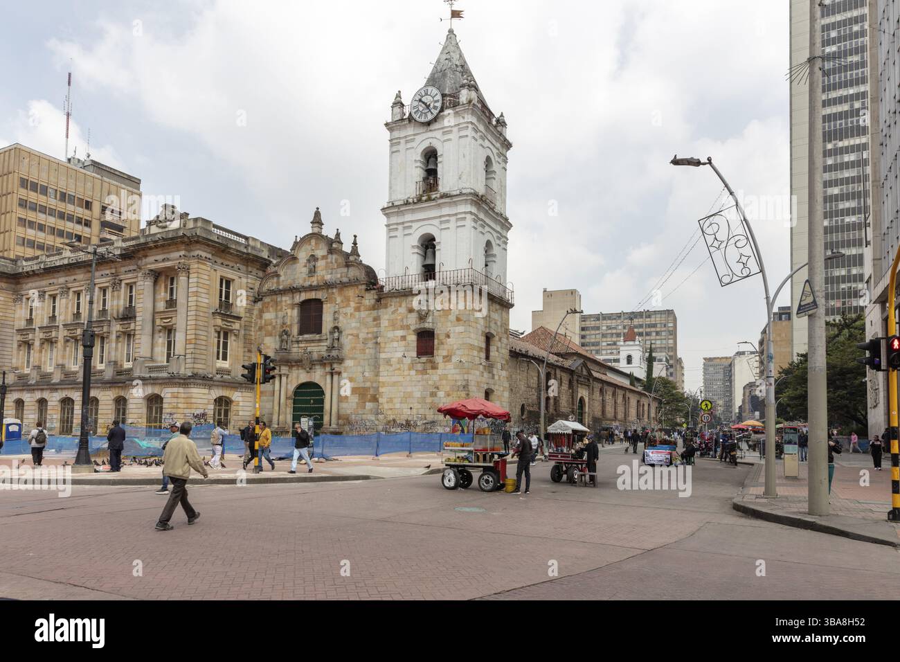 Church of St Francis of Assisi, Bogota, Colombia, South America Stock ...