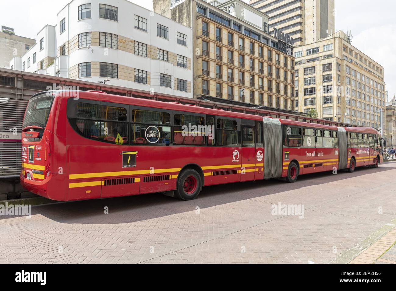 Transmilenio bus, Bogota, Colombia, South America Stock Photo - Alamy