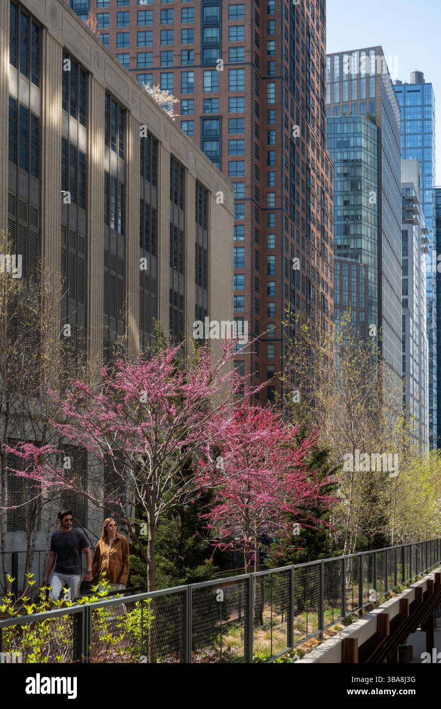 The spur is a hardspace walkway that connects the Highline to the ...