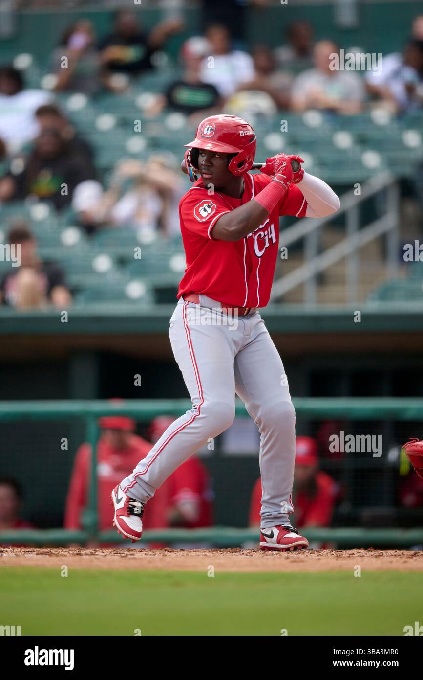Chattanooga Lookouts Héctor Rodríguez (11) bats during an MiLB Southern ...