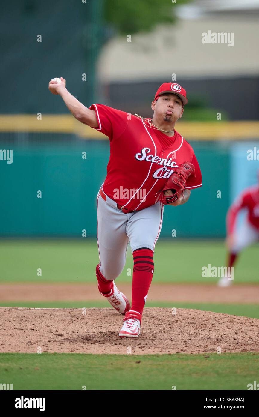 Chattanooga Lookouts pitcher Jose Franco (48) during an MiLB Southern ...