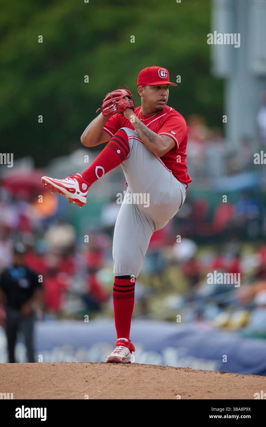 Chattanooga Lookouts pitcher Jose Franco (48) during an MiLB Southern ...