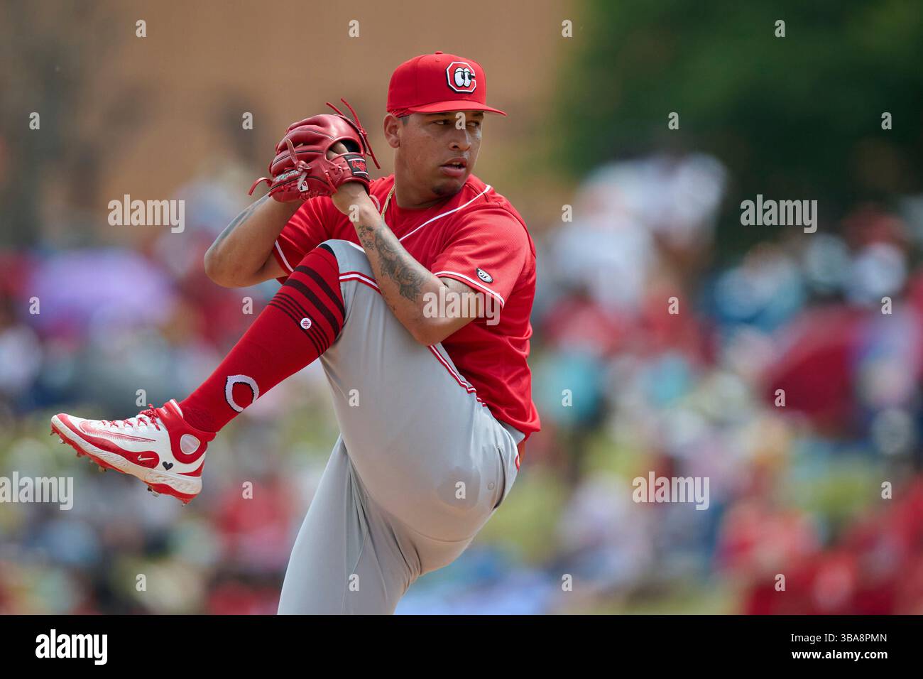 Chattanooga Lookouts pitcher Jose Franco (48) during an MiLB Southern ...