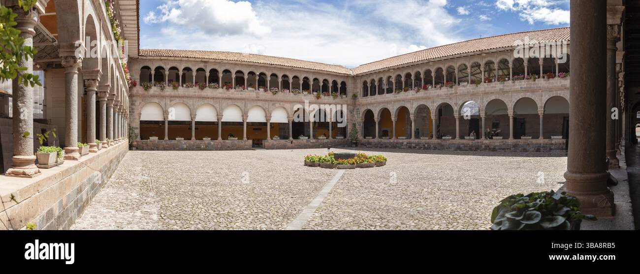 Inca temple, museum and monastery of Santo Domingo, Cusco, Peru, South ...