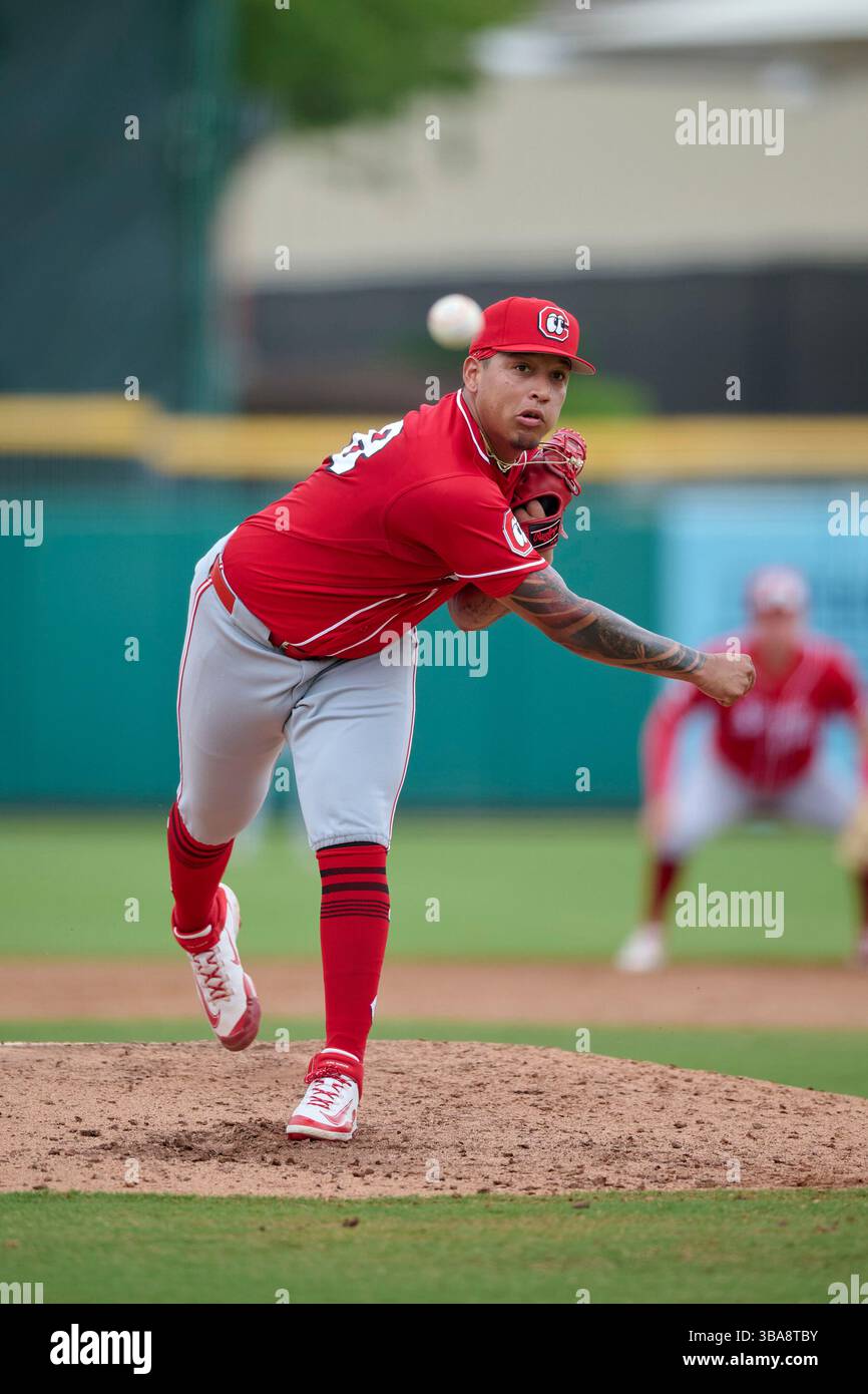 Chattanooga Lookouts pitcher Jose Franco (48) during an MiLB Southern ...
