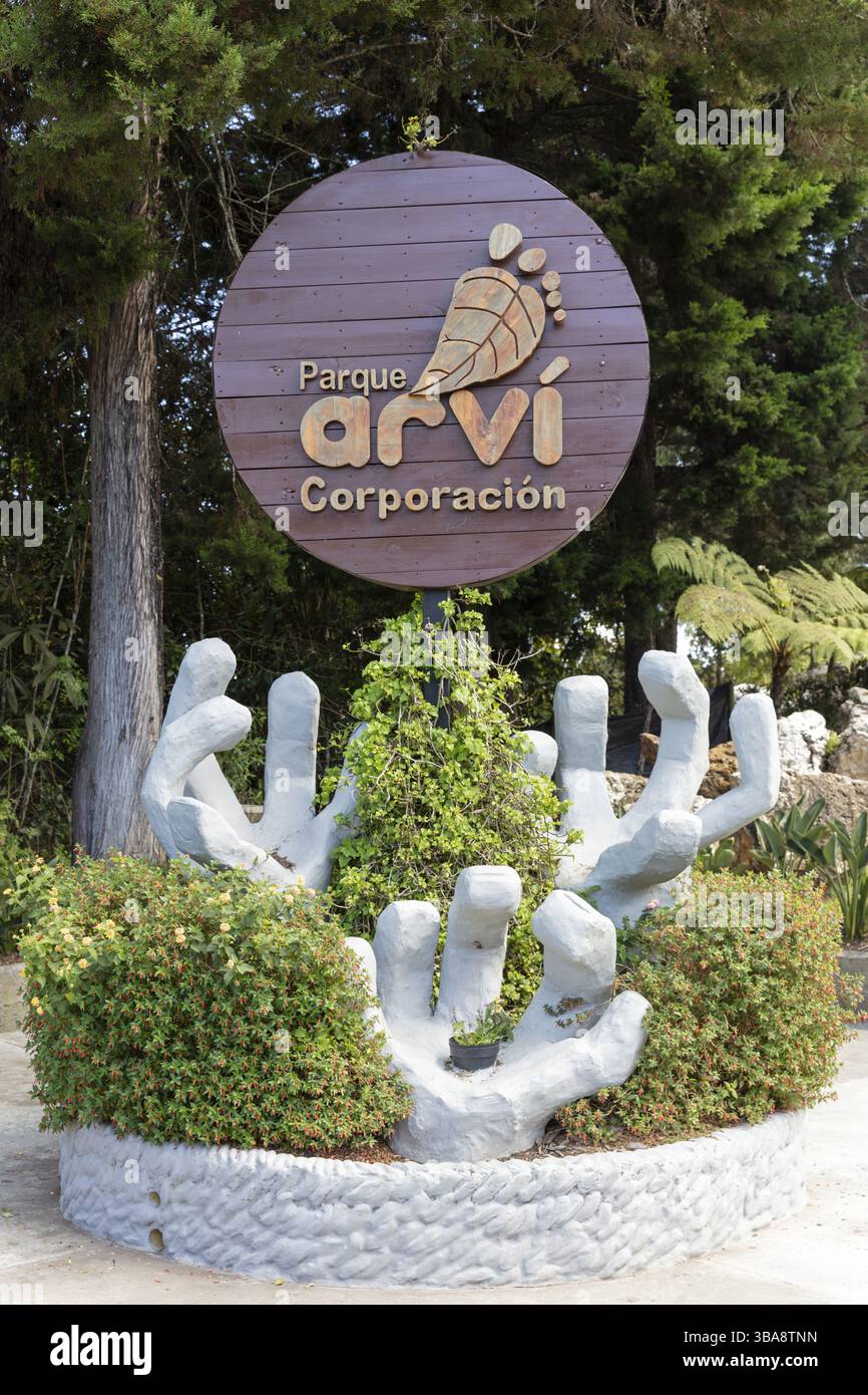 PARQUE ARVI, Medellin, Colombia, South America Stock Photo - Alamy