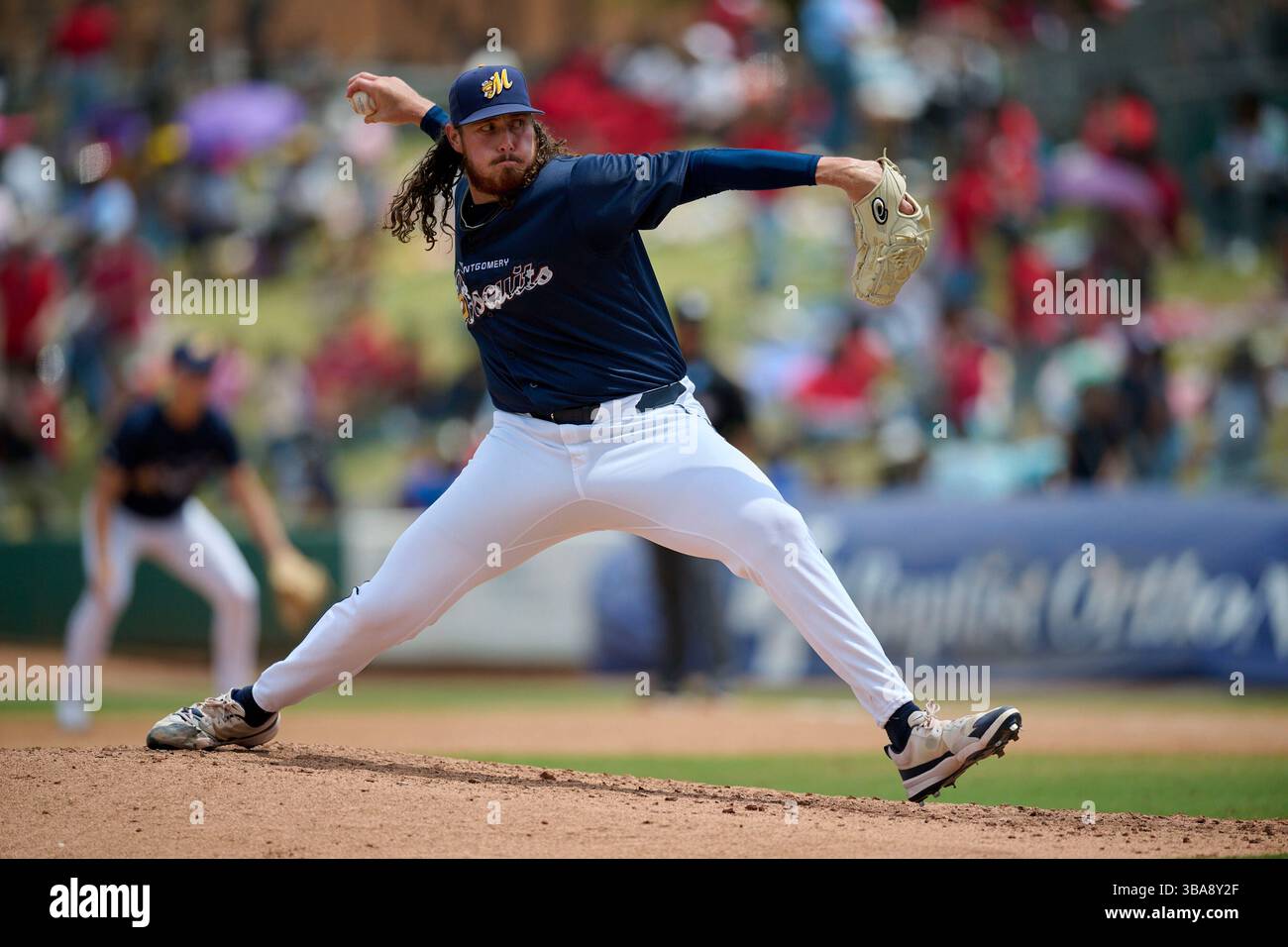 Montgomery Biscuits pitcher Austin Vernon (47) during an MiLB Southern ...