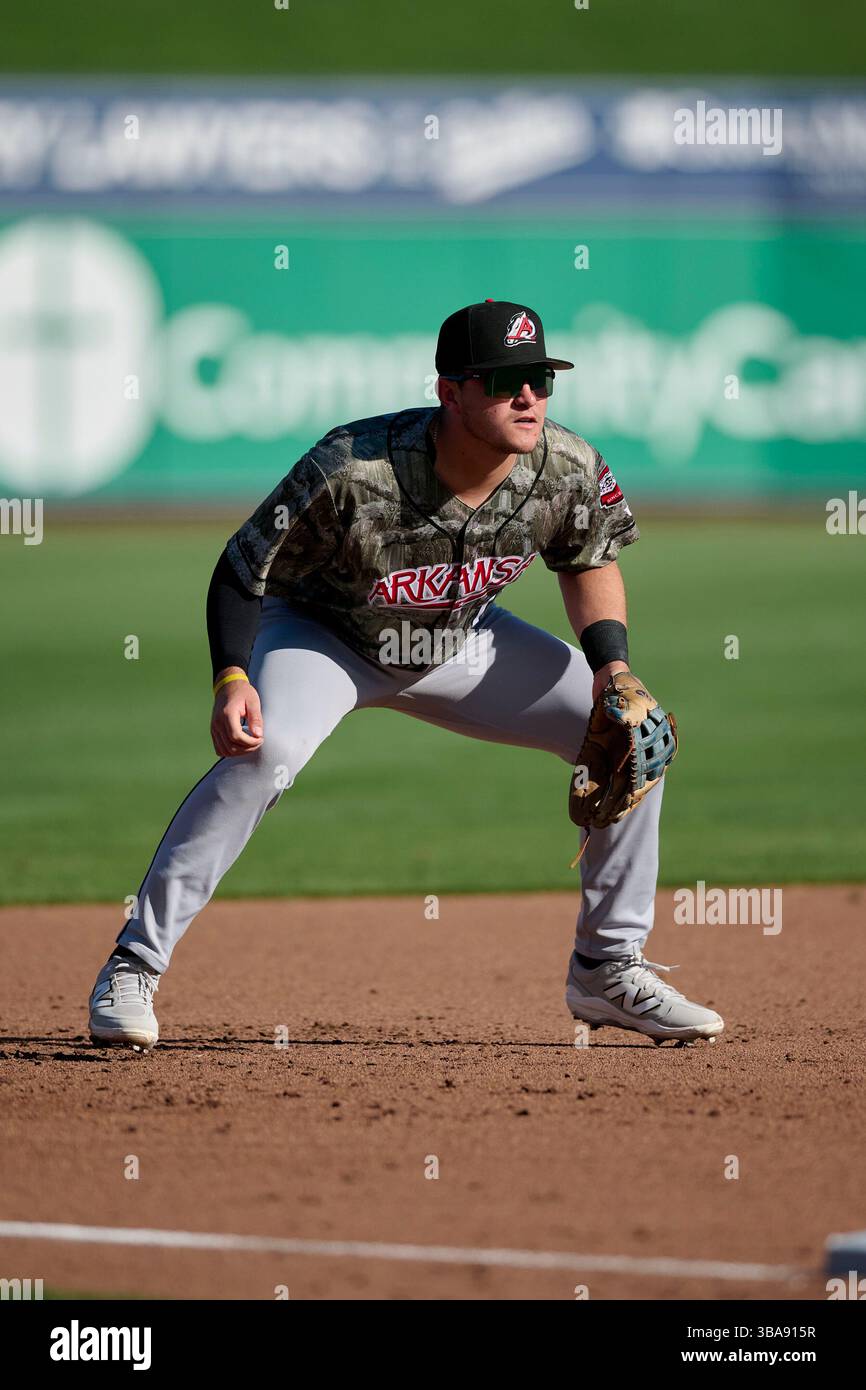 Arkansas Travelers third baseman Ben Ramirez (13) during an MiLB Texas ...