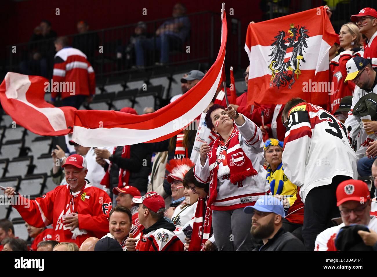 Fans slovakia during ice hockey hi-res stock photography and images - Alamy