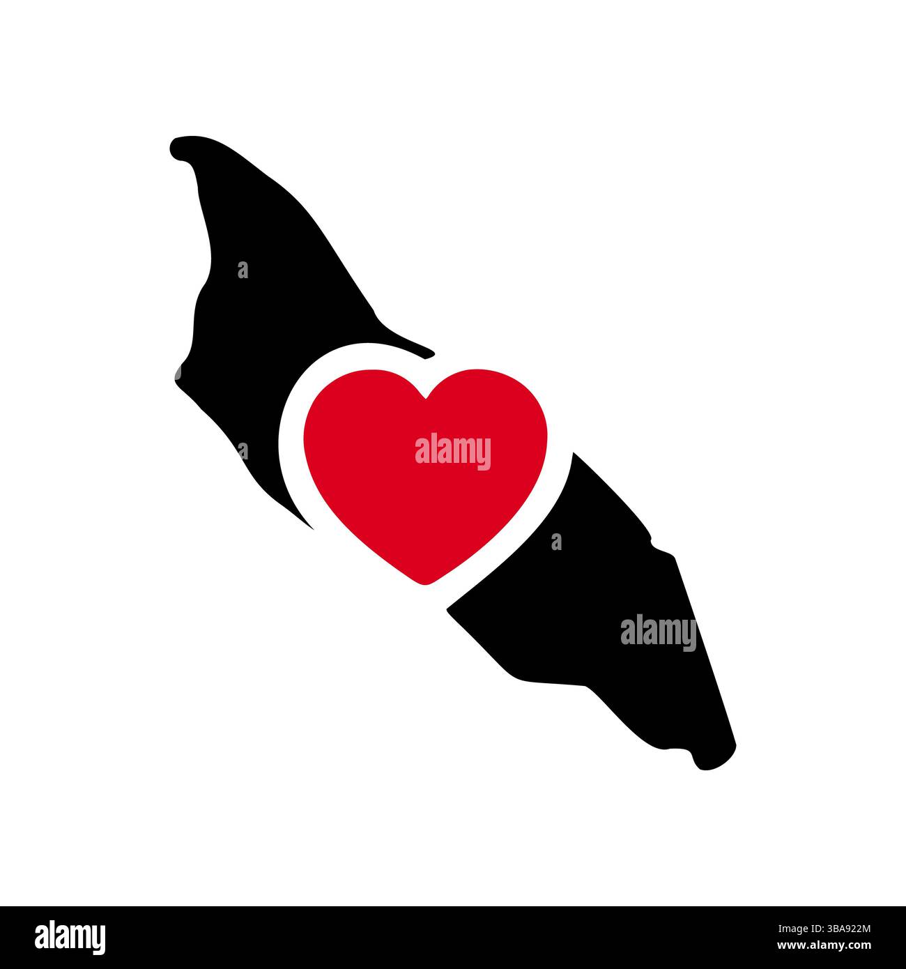 I love Aruba, Aruba map and heart symbol glyph icon Stock Photo - Alamy