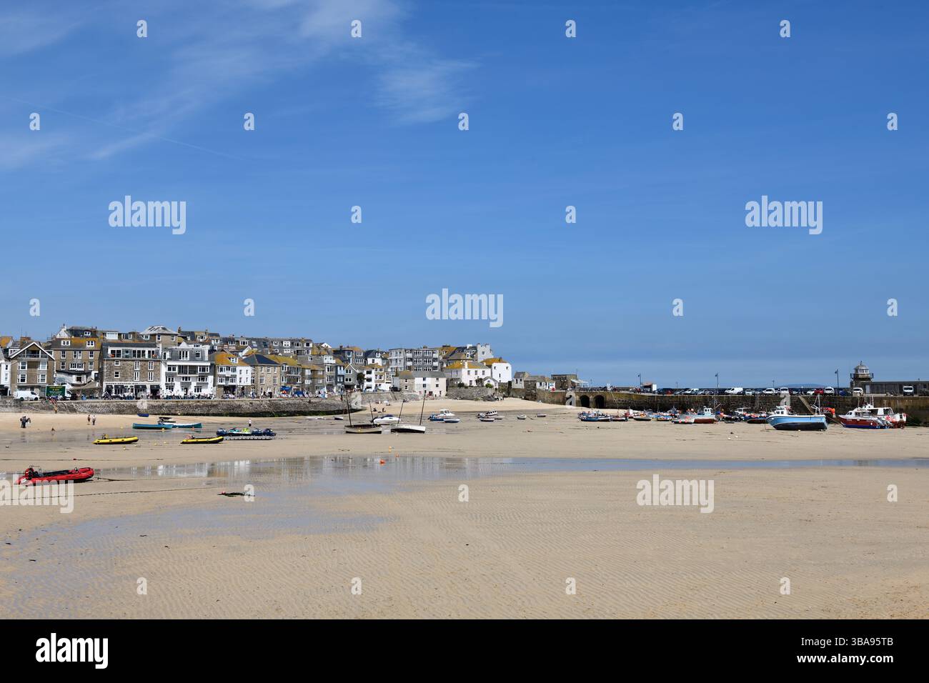 St Ives in the Spring of the Year Cornwall England uk Stock Photo - Alamy