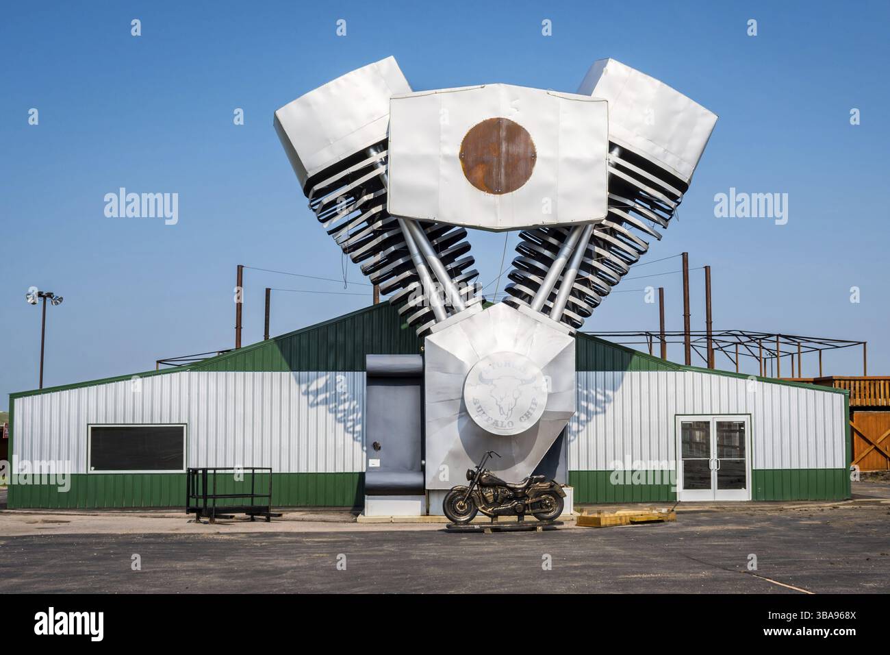 Sturgis, SD, USA - May 29, 2019: The Buffalo Chip Campground Stock ...