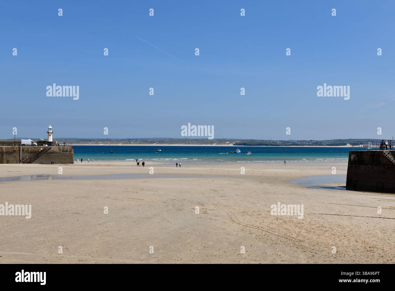 St Ives in the Spring of the Year Cornwall England uk Stock Photo - Alamy
