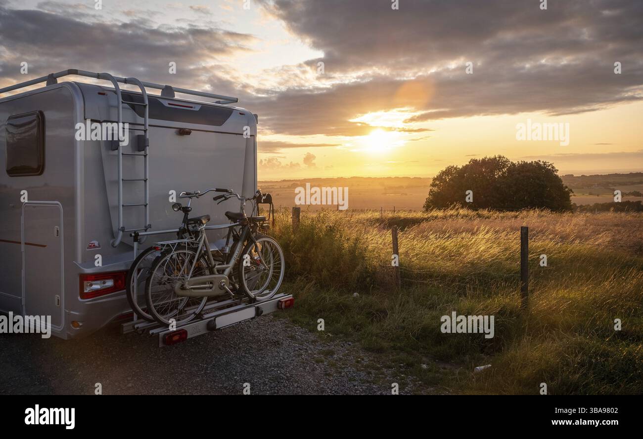 Motorhome camper amazing view hi-res stock photography and images - Alamy