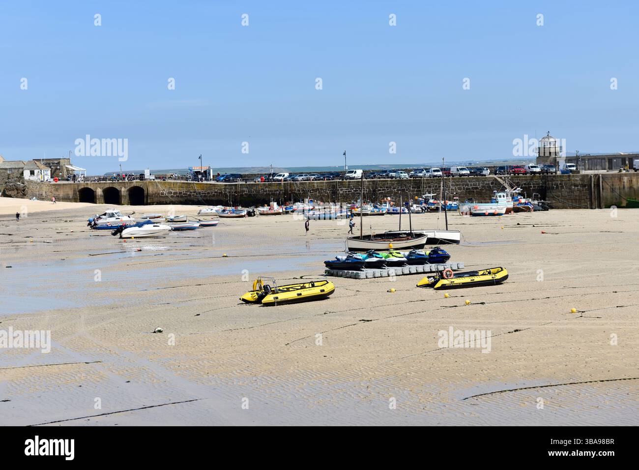 St Ives in the Spring of the Year Cornwall England uk Stock Photo - Alamy