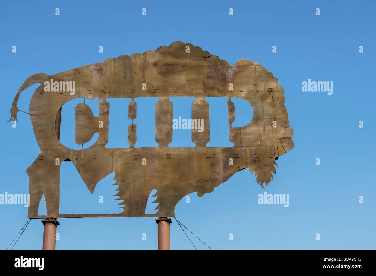 Sturgis, SD, USA - May 29, 2019: The Buffalo Chip Campground Stock ...