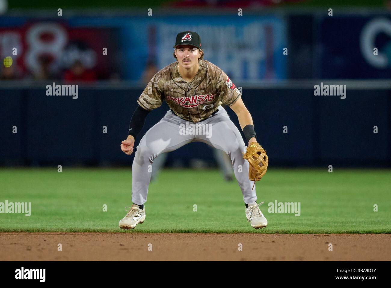 Arkansas Travelers second baseman Caleb Cali (9) during an MiLB Texas ...