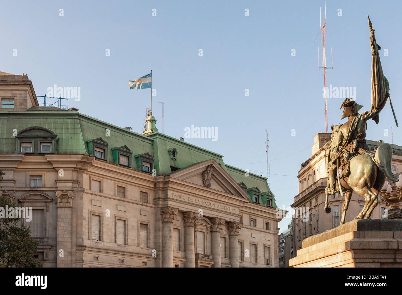 The headquarters of the Bank of the Argentine Nation (Casa Central del ...