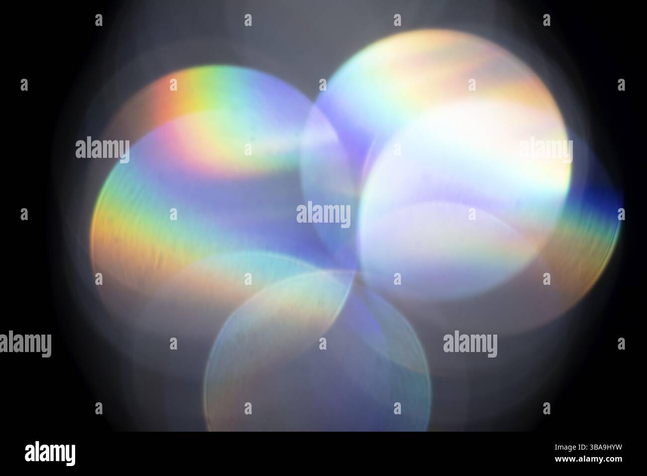 Lens flare, bokeh lights. Reflections of glass, diamond, crystal ...