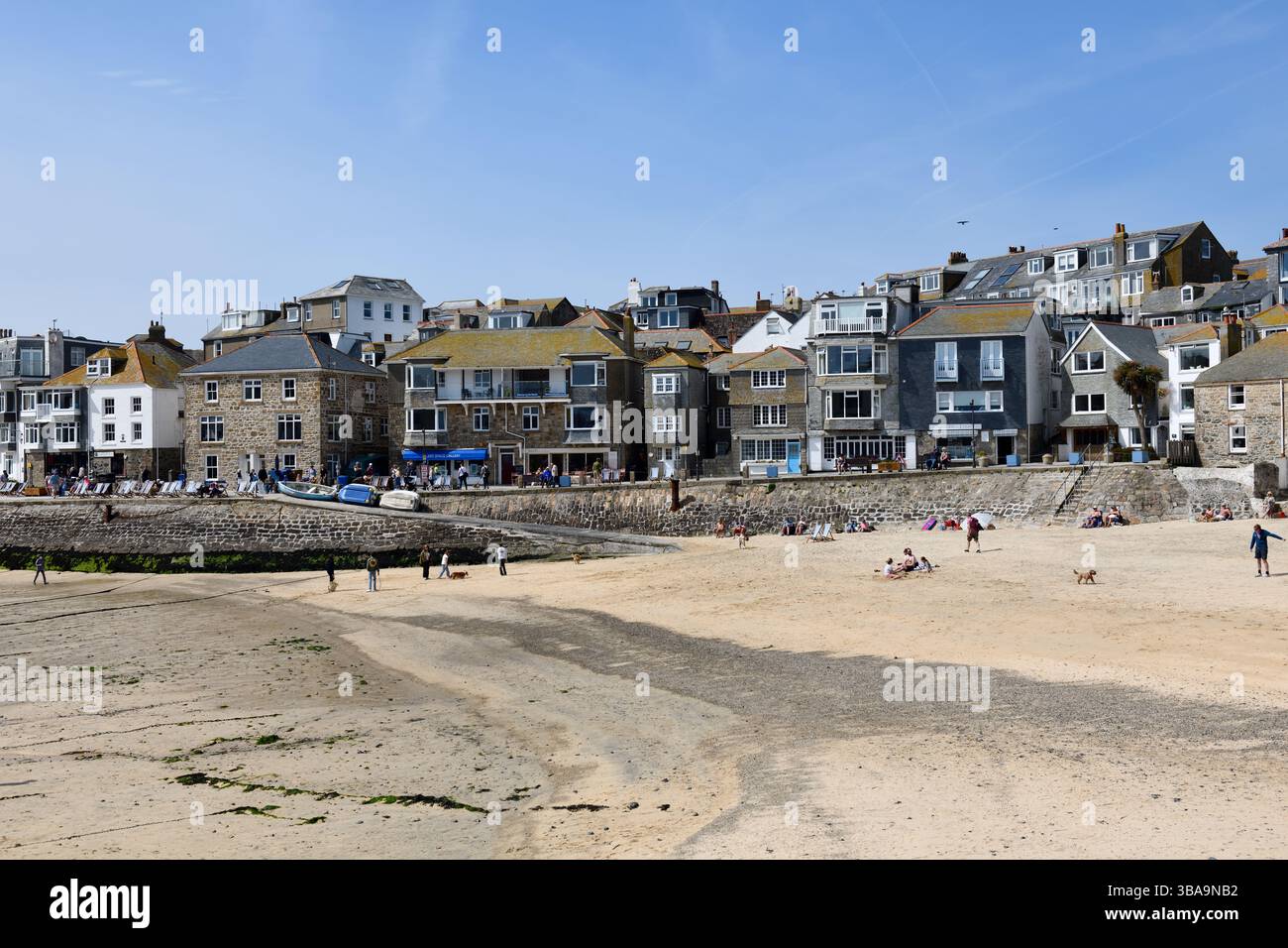 St Ives in the Spring of the Year Cornwall England uk Stock Photo - Alamy