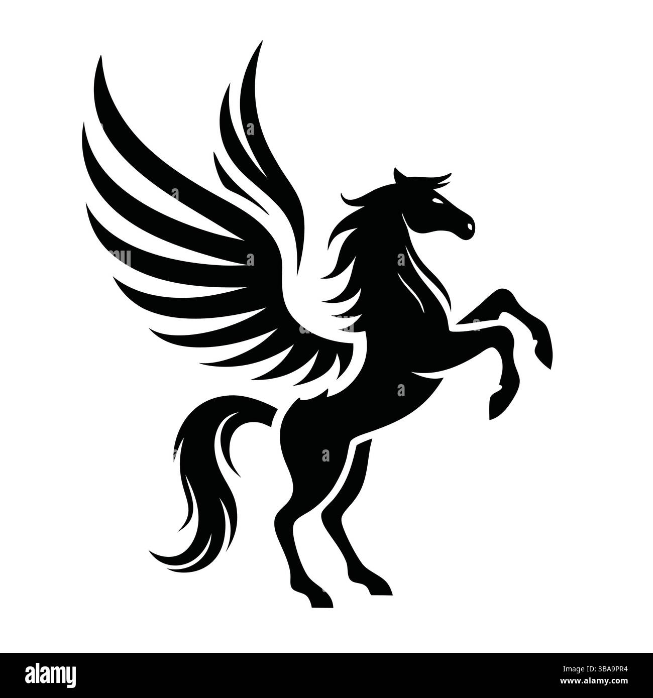Coat arms crest horse Cut Out Stock Images & Pictures - Alamy