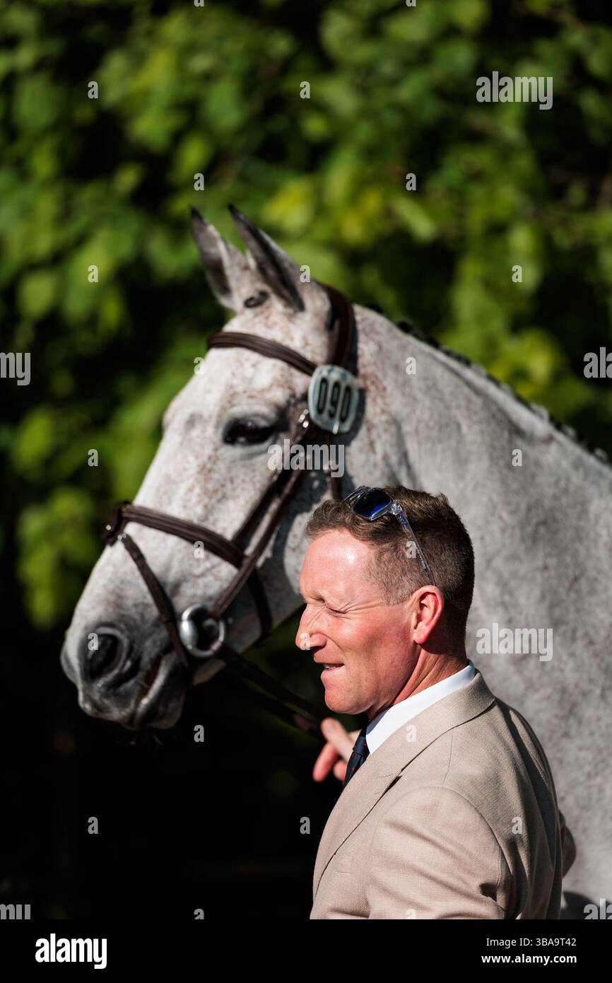 Badminton Estate, Gloucestershire, UK. 11th May, 2025. Oliver Townend ...