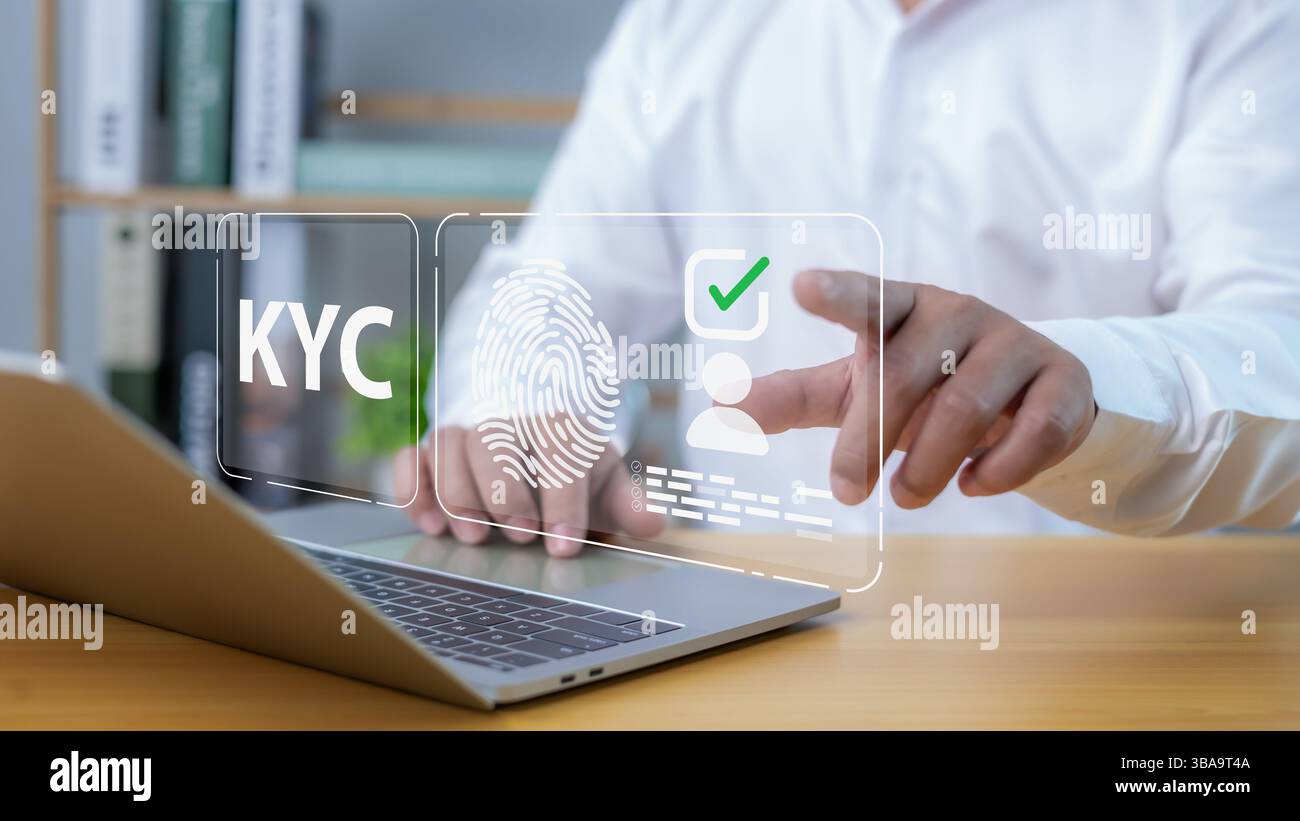 Personal information for identification, Human engage in KYC verification, Know your customer ...