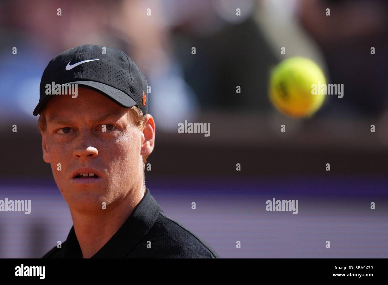 Roma, Italia. 12th May, 2025. Jannik Sinner (ITA)during the 3th round ...