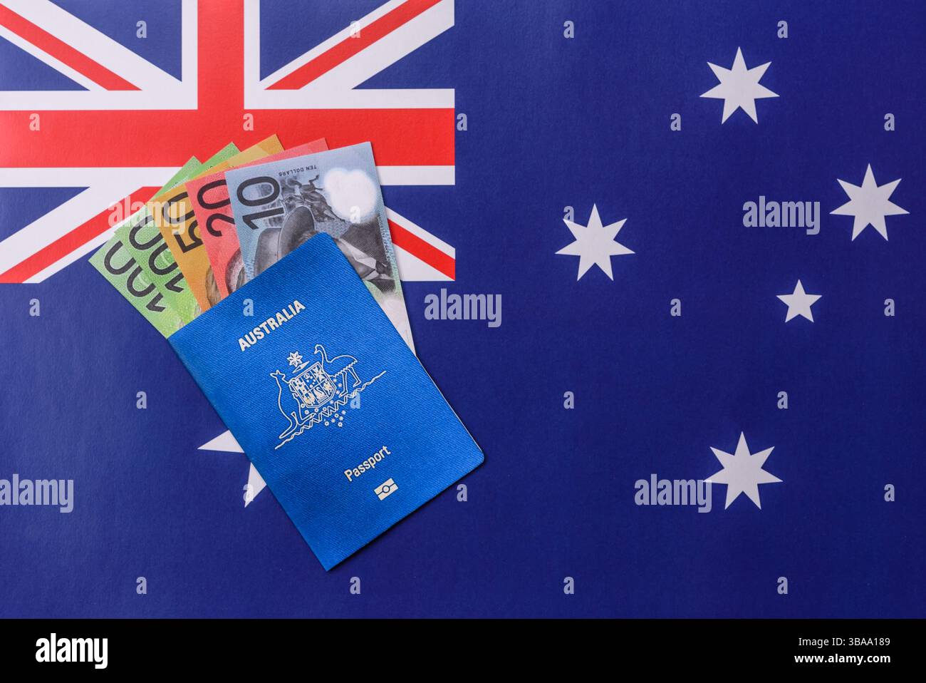 Australian passport for travelling, flying and doing business ...