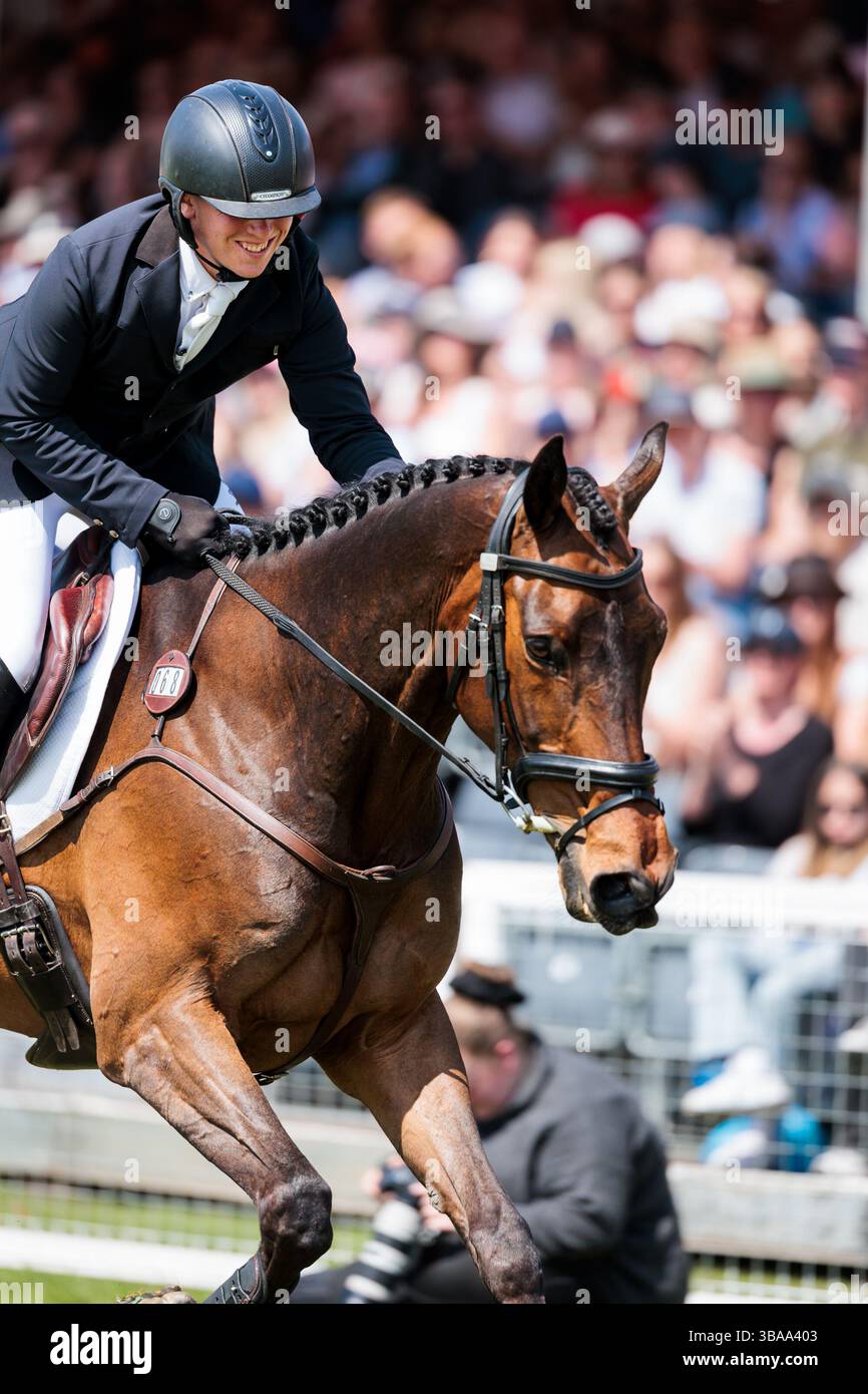 Badminton Estate, Gloucestershire, UK. 11th May, 2025. Tom Bird of ...