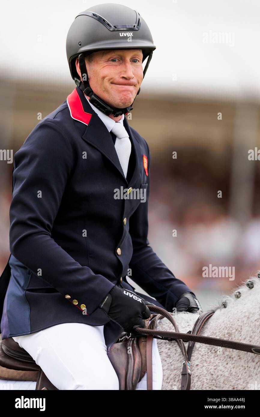 Badminton Estate, Gloucestershire, UK. 11th May, 2025. Oliver Townend ...