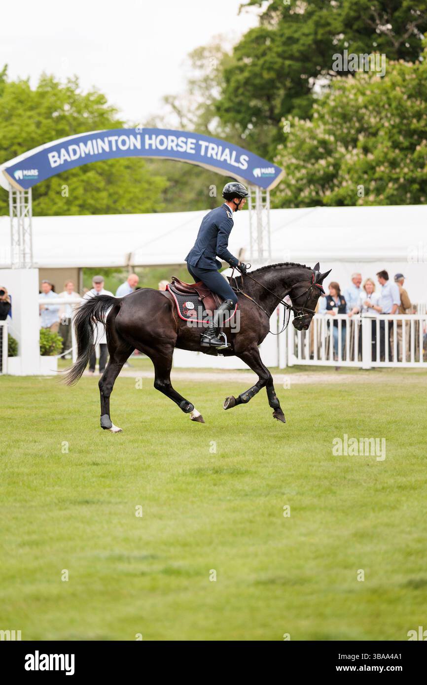 Badminton Estate, Gloucestershire, UK. 11th May, 2025. Jérôme Robiné of ...