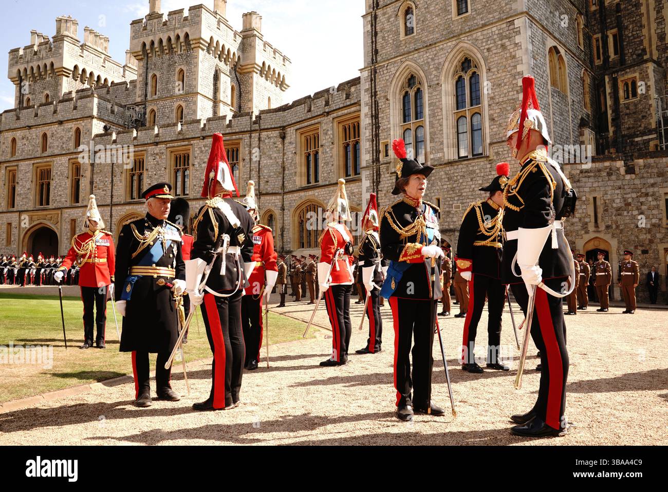 King Charles III, Colonel in Chief, The Household Cavalry, and the ...