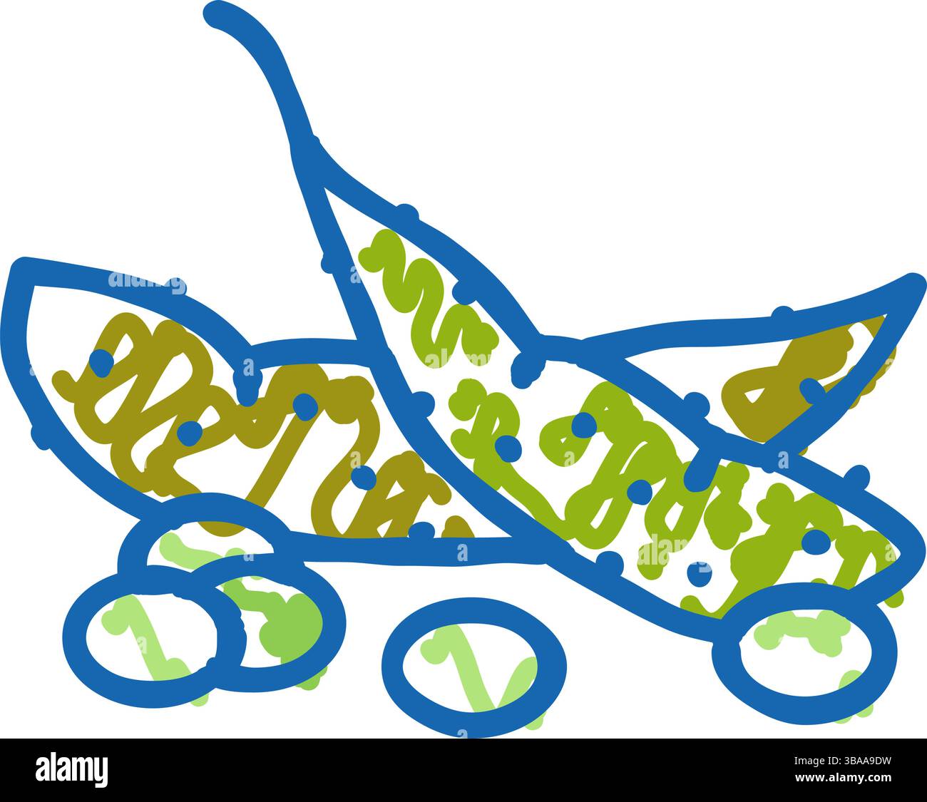 soy plant icon doodle illustration Stock Vector Image & Art - Alamy
