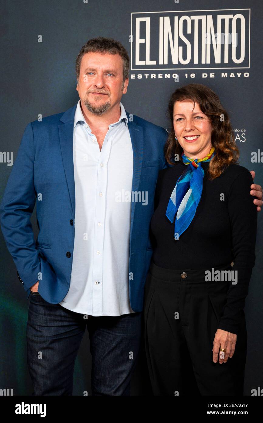 Fernando Cayo and Eva Llorach attends to Photocall El Instinto at Urso ...