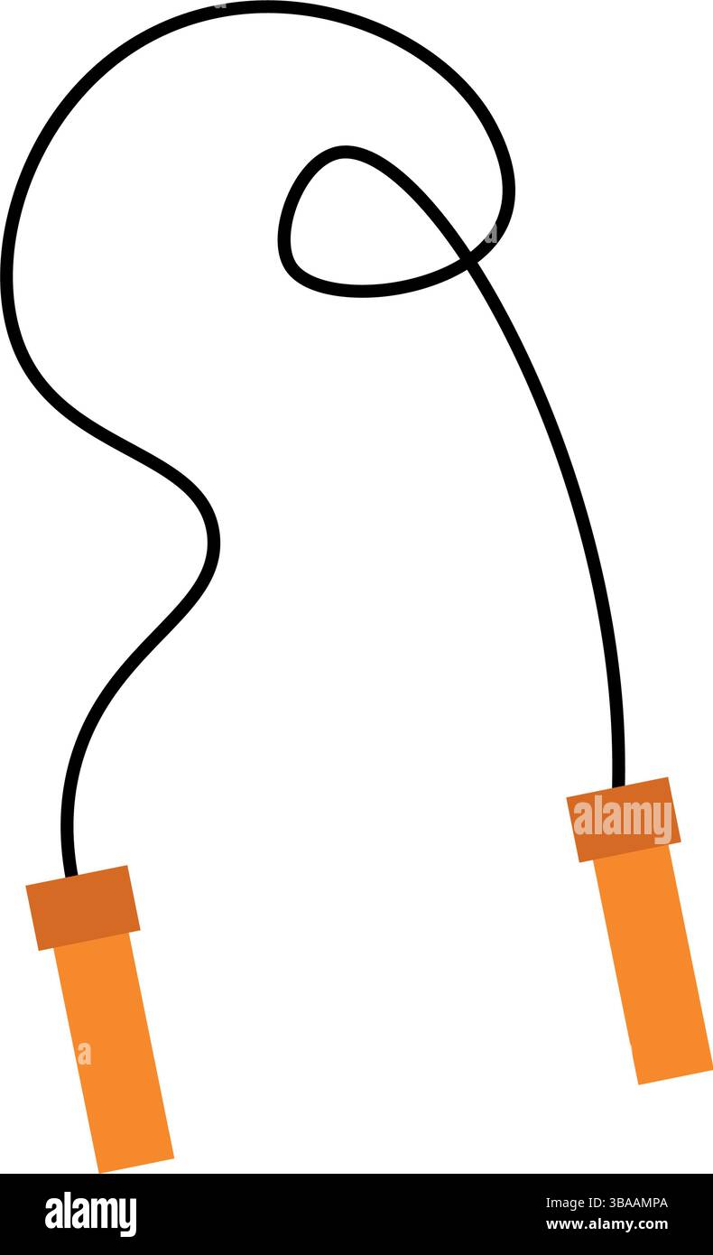Jump rope icon. Vector illustration Stock Vector Image & Art - Alamy