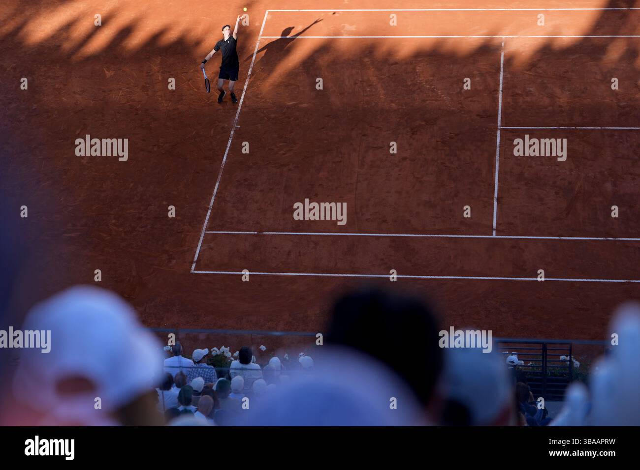 Roma, Italia. 12th May, 2025. Jannik Sinner (ITA)during the 3th round ...
