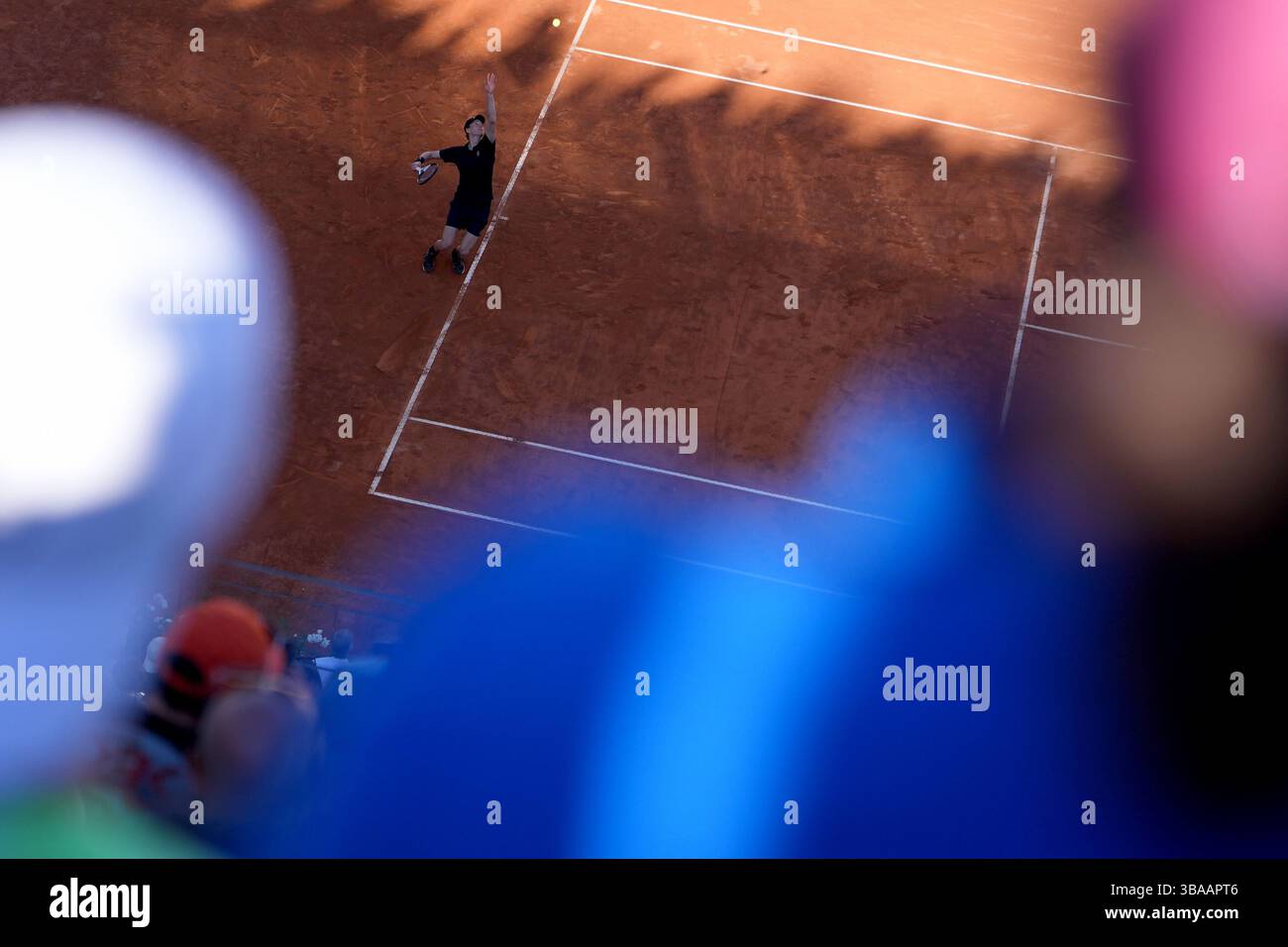 Roma, Italia. 12th May, 2025. Jannik Sinner (ITA)during the 3th round ...