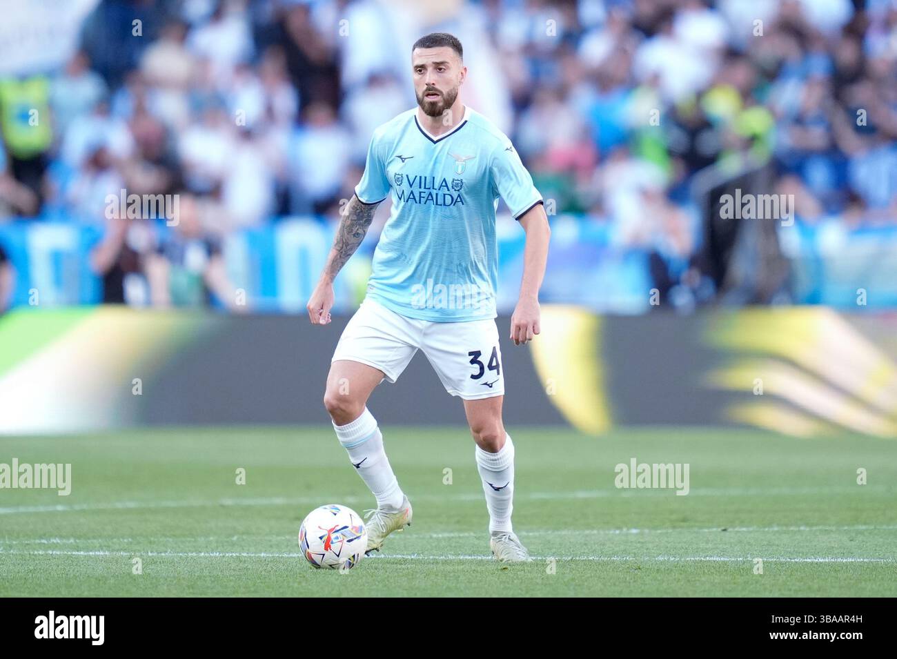 Rome, Italy. 10th May, 2025. Mario Gila of SS Lazio during the Serie A ...