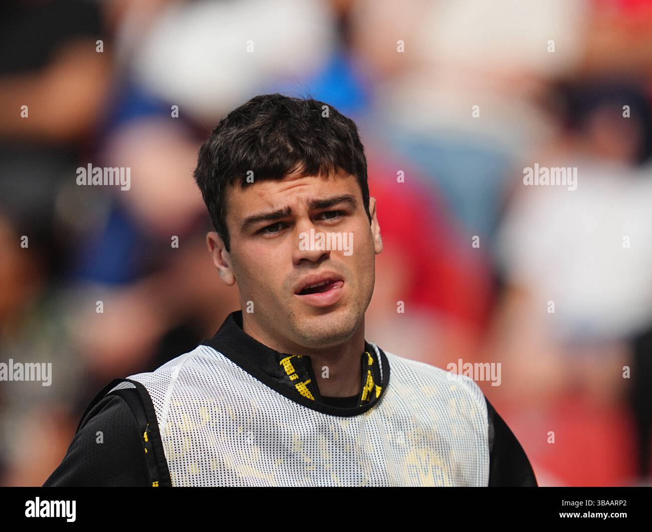 May 11 2025: /Giovanni Reyna of Borussia Dortmund looks on during a 1 ...