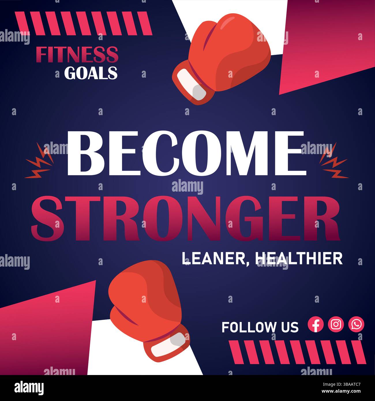 Motivational gym poster Inpirational banner Vector illustration Stock ...