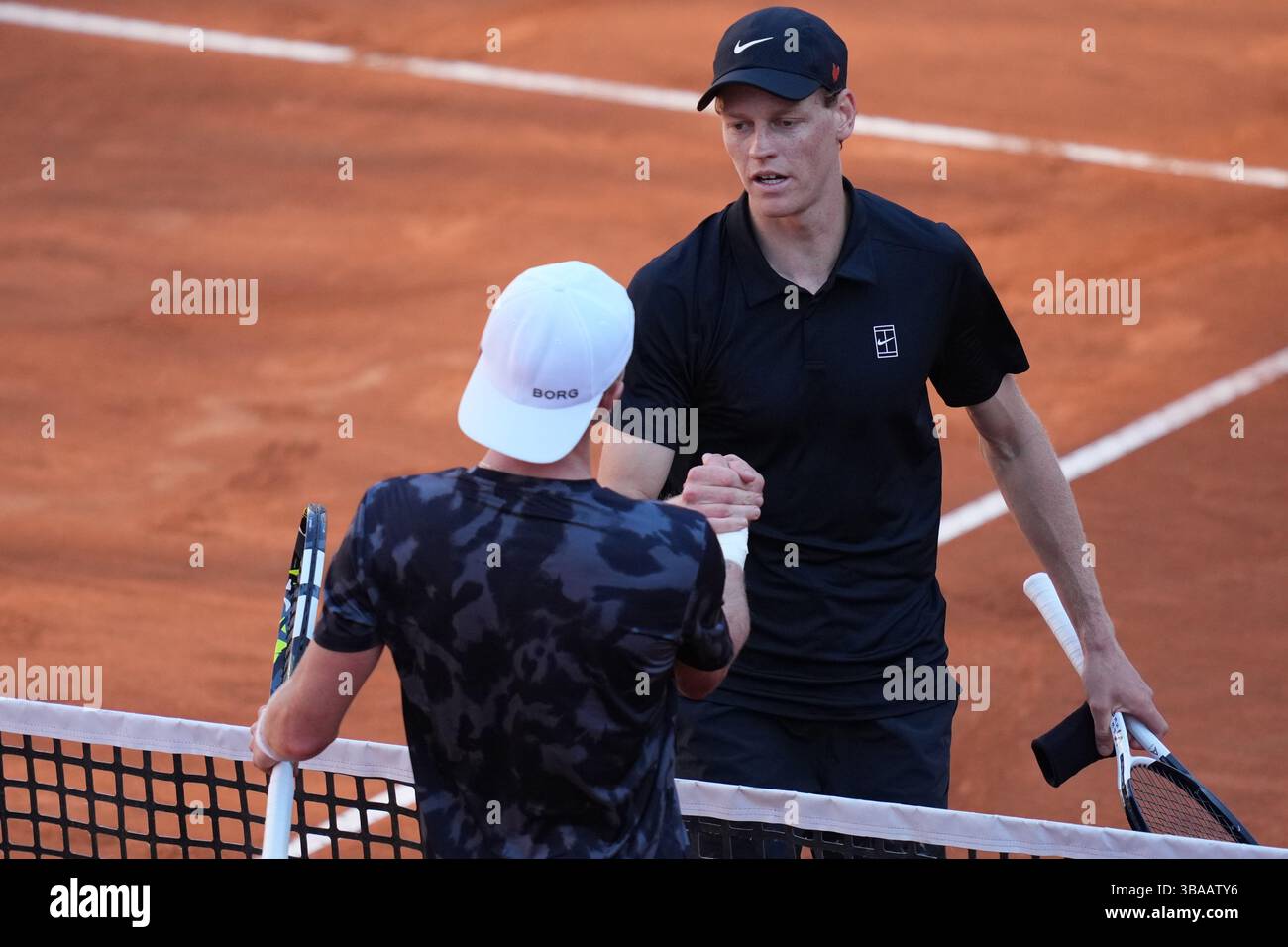 Roma, Italia. 12th May, 2025. Jannik Sinner (ITA)during the 3th round ...