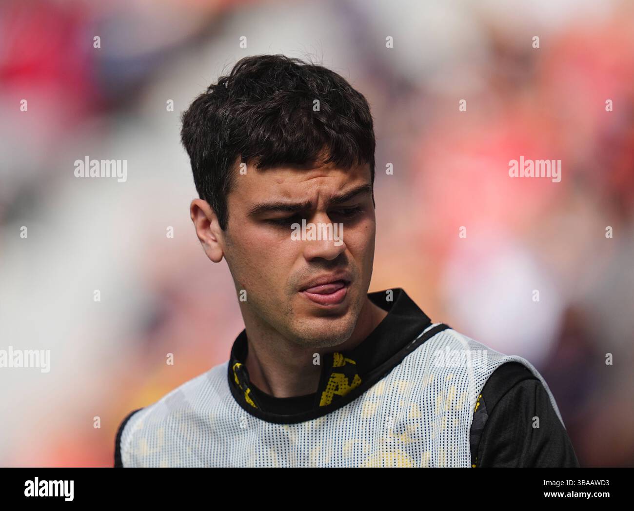 May 11 2025: /Giovanni Reyna of Borussia Dortmund looks on during a 1 ...
