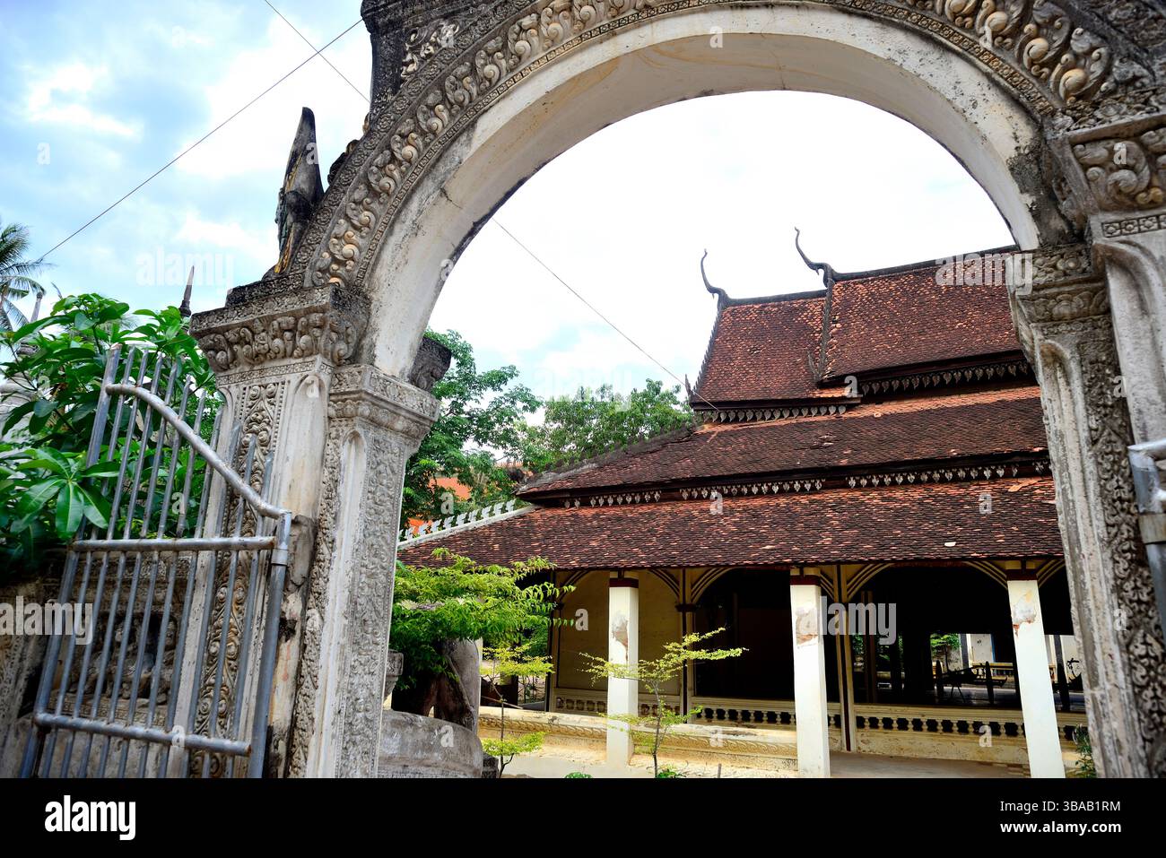 Wat Bo, close to Siem Reap, Cambodia Stock Photo - Alamy