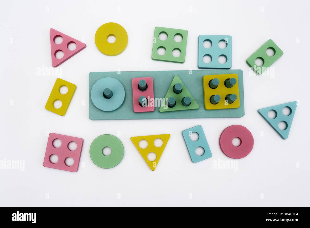 Wooden montessori toy featuring hi-res stock photography and images - Alamy